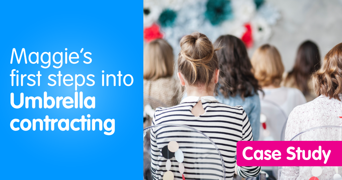 Maggie Darling's first steps into Umbrella contracting | PayStream